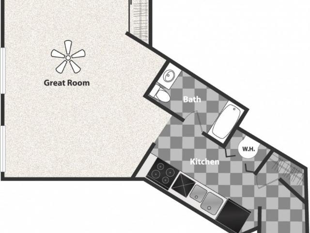 East 8 Lofts 1 Bedroom Apartment for Rent at 325 E 8th St, Cincinnati, OH 45202 Central Business District