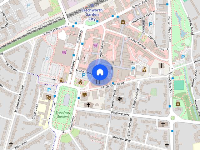 Eastcheap, Letchworth Garden City, SG6