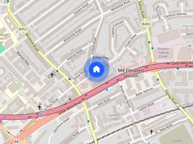 Eastbourne Road, Brentford, TW8