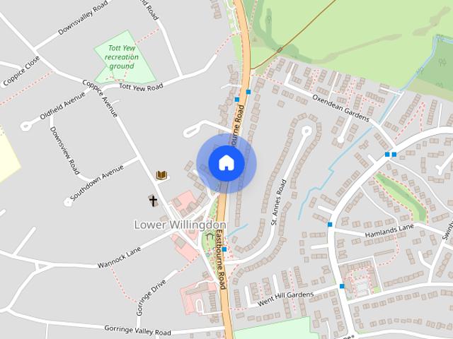 Eastbourne Road, Willingdon, Eastbourne, BN20
