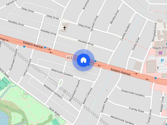 Eastern Avenue, Newbury Park, Gants Hill, Ilford, Essex, IG2