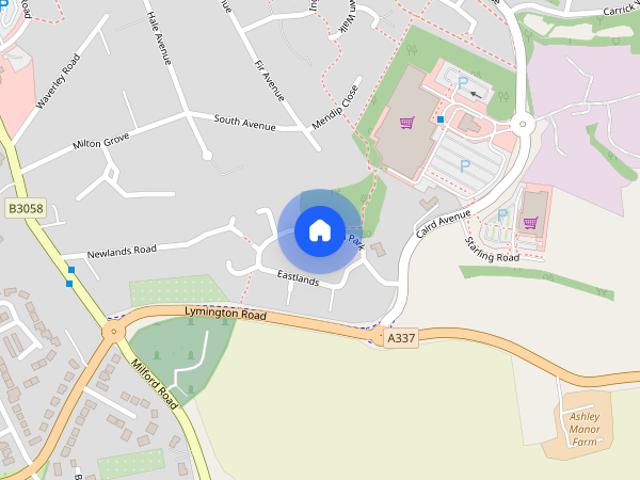 Eastlands, New Milton, Hampshire. BH25 5PH