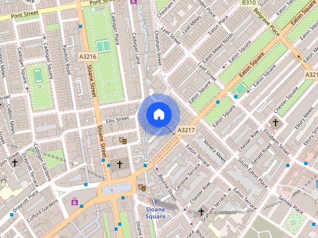Eaton Terrace, Knightsbridge, SW1X