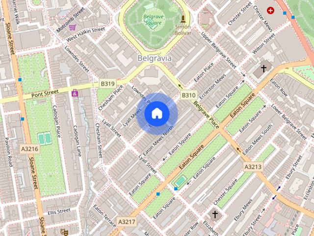 Eaton Place, London, SW1X