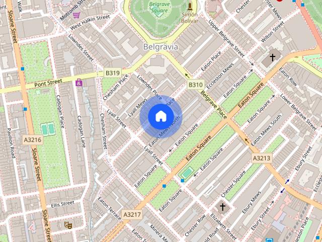 Eaton Place, London SW1X
