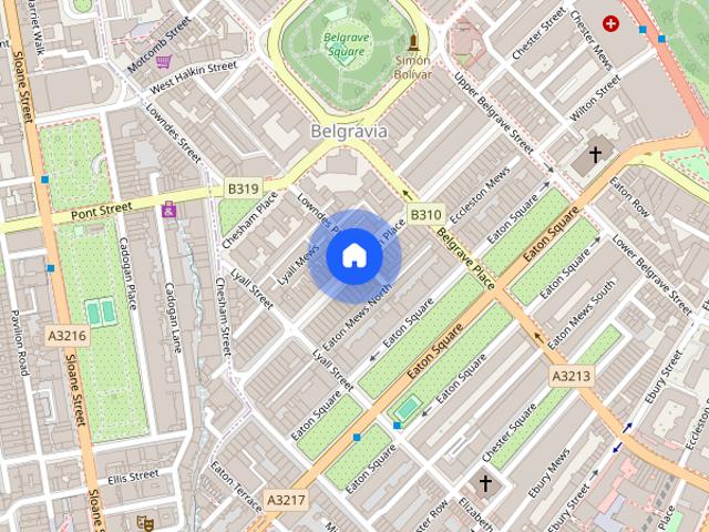 Eaton Place, London, SW1X