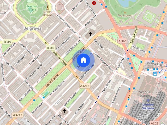 Eaton Square, London SW1W 9DD, London, SW1W