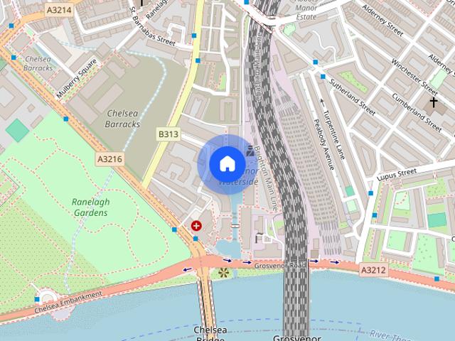 Ebury Bridge Road, Pimlico, London, SW1W