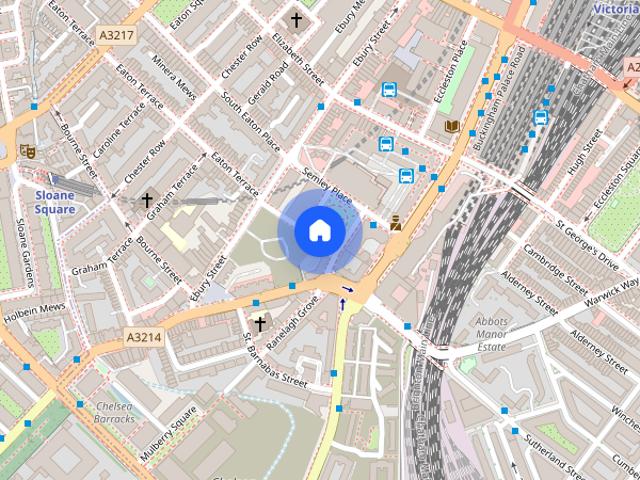 Ebury Square, Chelsea