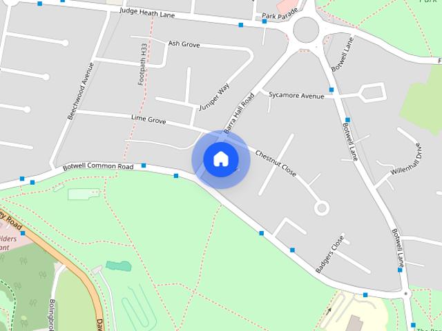 Egan Way, Hayes
