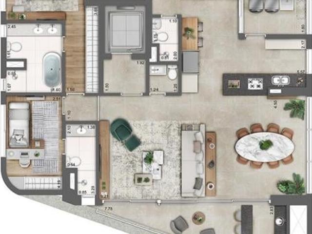 Ed. ARCOS ITAIM 152m 3 suites lazer completo chaves Janeiro 2024