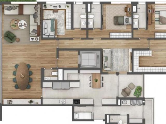 Ed. Esther Ibirapuera 335m² 4 suites 4 vagas / Chaves novembro de 2026