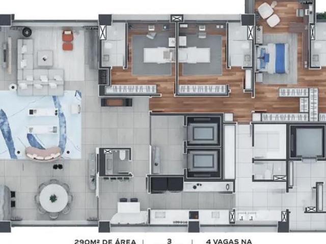 Ed. Palazzo Grimaldi + Vila Nova Conceição 4 suites 4 vagas Altissimo padrão