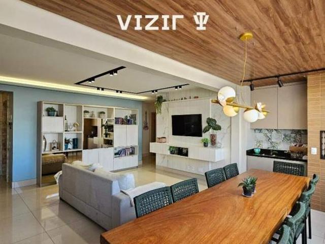 Ed. Planet | Apartamento 03 Suítes Plenas,122 m², 2 vagas de garagem individuais, lazer Completo, d