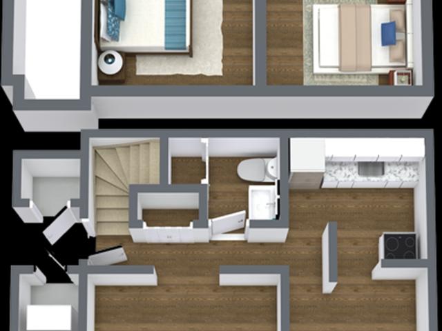 Edenbridge Apartments 2 Bedroom Apartment for Rent at 18134 66th Ct, Tinley Park, IL 60477