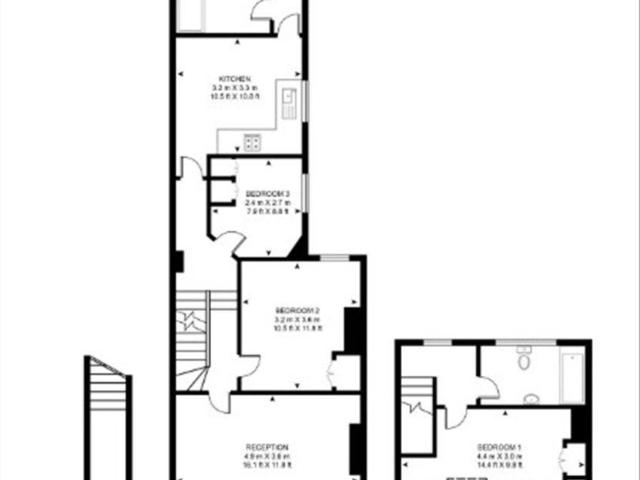 Edenvale Street, London SW6 3 bed maisonette to rent £3,750 pcm £865 pw