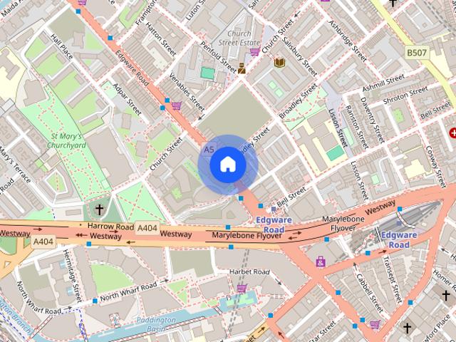 Edgware Road, Paddington, London, W2