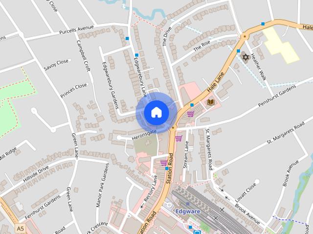 Edgwarebury Lane, Edgware, Middlesex, HA8