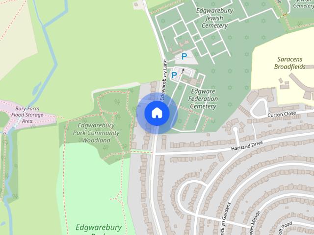 Edgwarebury Lane, Edgware, Middlesex, HA8 8QL