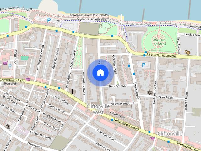 Edgar Road, Cliftonville, Margate, Kent, CT9