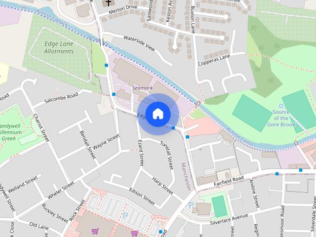 Edge Lane, Droylsden, M43