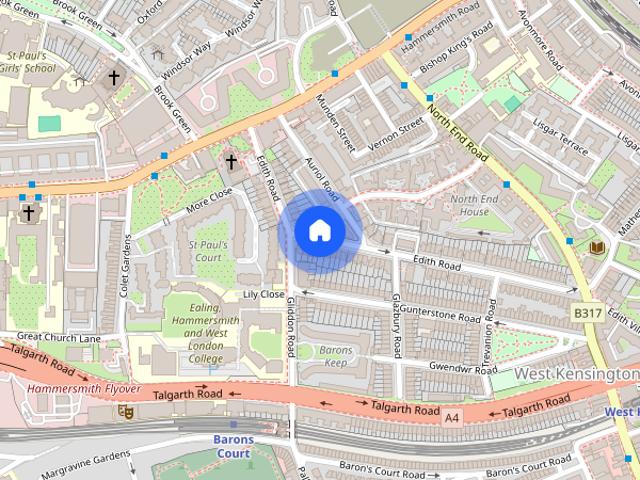 Edith Road, West Kensington