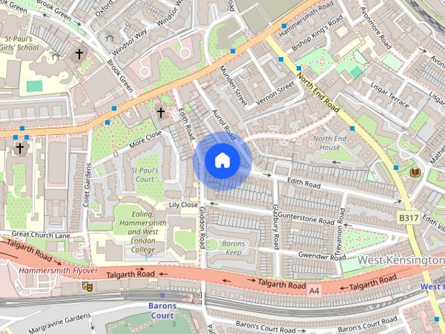 Edith Road, West Kensington