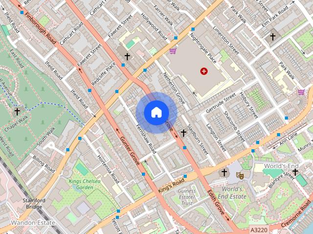 Editha Mansions Edith Grove London SW10 0NN
