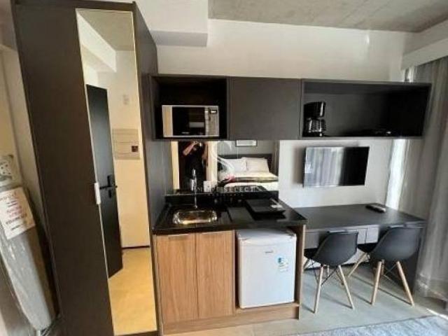 EDIFICIO VN UENO, BELA VISTA APARTAMENTO DE 21m² COM 1 DORMITÓRIO, 1 BANHEIRO, NÃO POSSUI VAGA, Á