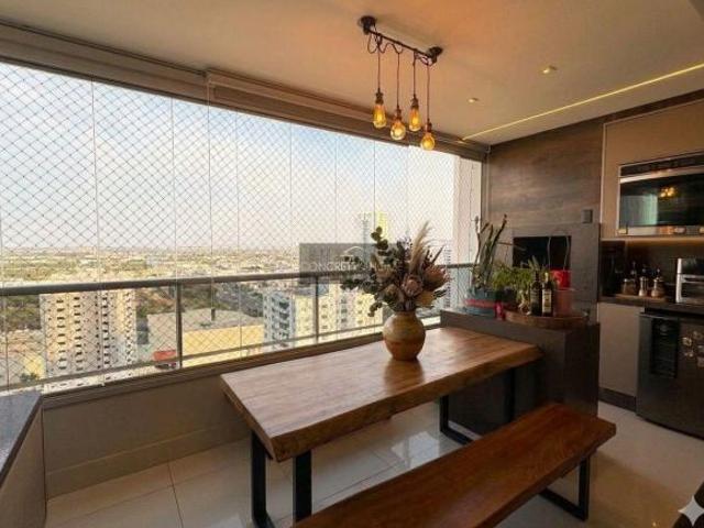 Edifício American Residence no Jardim das Américas Apartamento Alto Padrão no condominio American