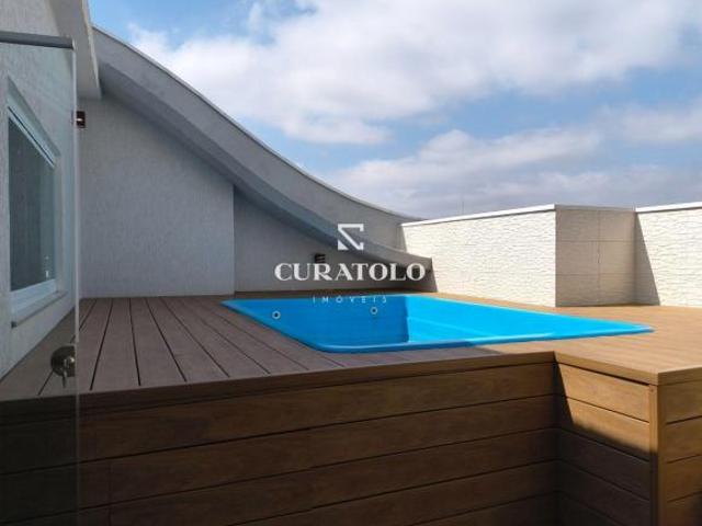 Edifício Cachoeira Cobertura Duplex à venda com 191 m², 3 quartos, espaço gourmet com piscina, em