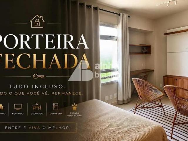 EDIFICIO PARK VILLE SGAN 912 BL D ASA NORTE KIT DE CANTO VISTA LIVRE 1 VAGA MOBILIADA