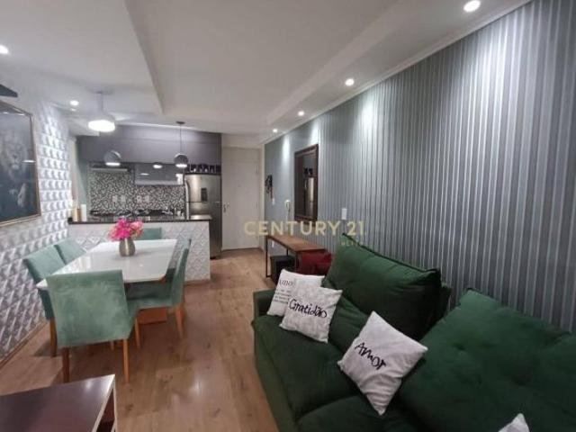EDIFÍCIO RESIDENCIAL ALPHA CLUBE 3 DORM 1 SUÍTE, EM ANDAR ALTO E VISTA LIVRE