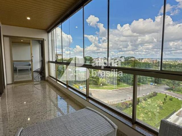 EDIFÍCIO RESIDENCIAL FRANKFURT SQSW 305 SUDOESTE 160m² 4 QUARTOS 2 VAGAS LAZER COMPLETO