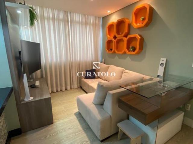 Edifício Samuel Gonters SBC Apartamento à venda com 62 m², 2 quartos, vaga, Rudge Ramos, São Berna