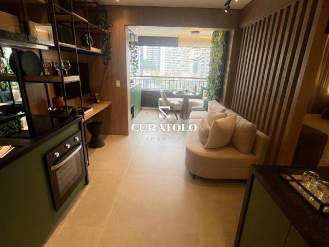 Edifício Sinésio Apartamento à venda com 37 m², 1 quarto, 1 vaga, Vila Anglo Brasileira, São Paulo