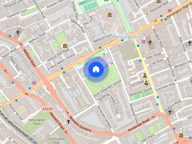 Edwardes Square, Kensington, London, W8