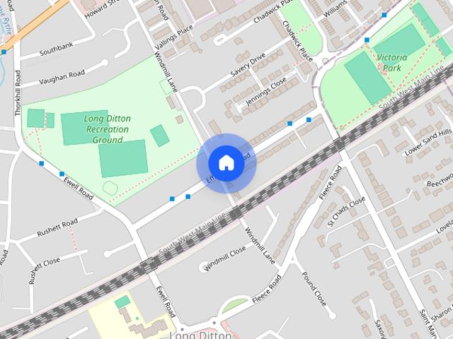 Effingham Road, Long Ditton, KT6
