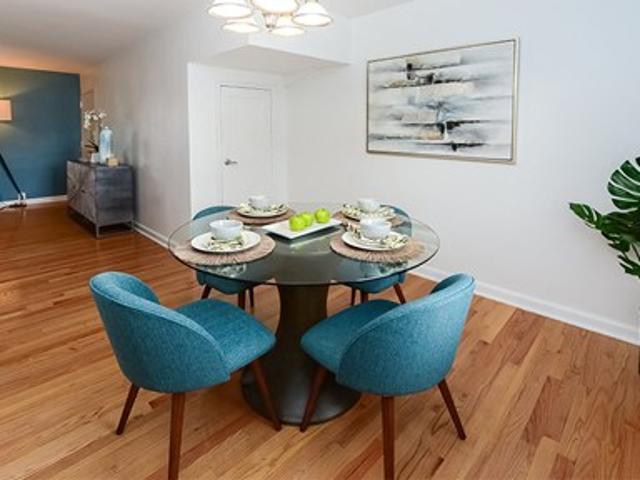 Elmwood Village Apartments and Townhomes Two Bedroom 736 sqft