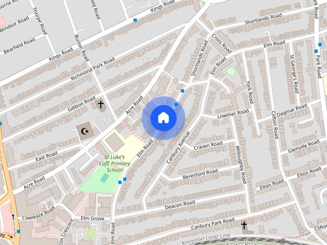 Elm Road, Kingston upon Thames, KT2