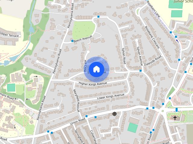 Elmdon Close, Pennsylvania, Exeter, EX4
