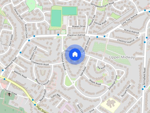 Elmsleigh Close, Derbyshire, Midway, DE11