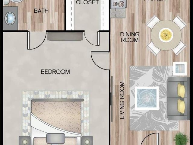 Elevate at Town East 2 Bedroom Apartment for Rent at 2301 Bamboo St, Mesquite, TX 75150