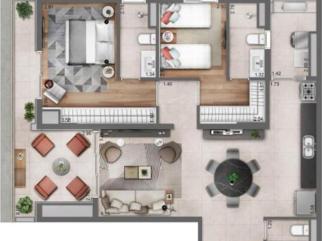 ELEVO MOEMA aptos de 175 m²