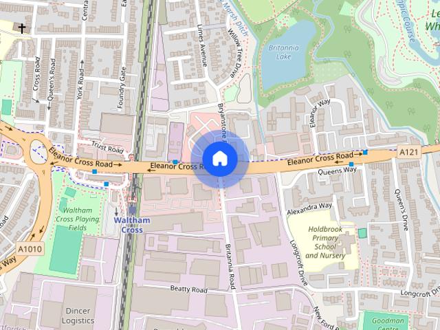 Eleanor Cross Road, Waltham Cross, Hertfordshire