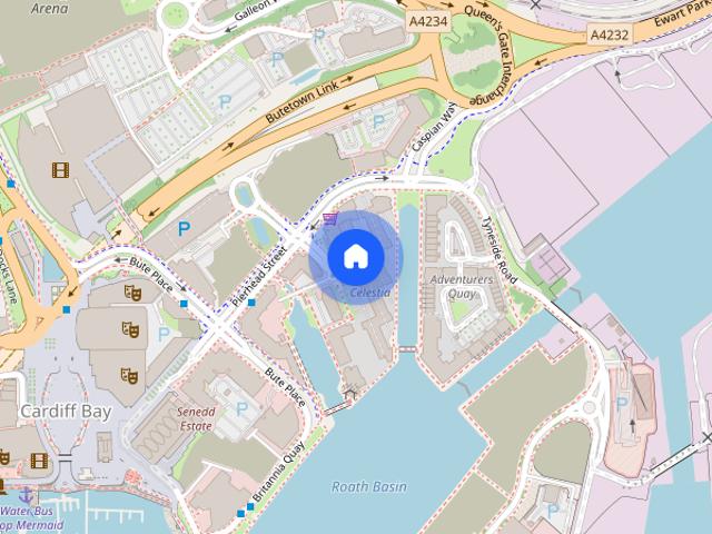 Electra House, Celestia, Cardiff Bay
