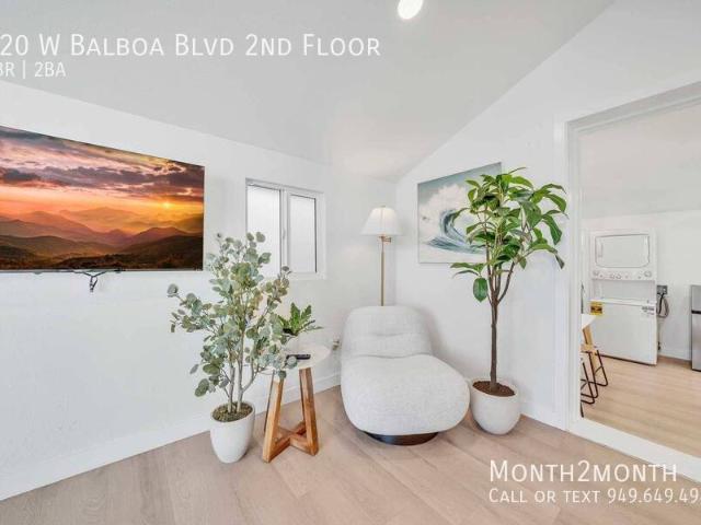Elegant Coastal Living on Balboa Blvd 2nd Floor A#