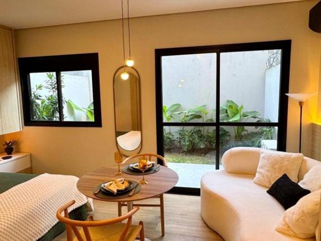 Elegante apartamento garden para venda em Chácara Santo Antônio Zona Sul com 1 quarto, sendo 1 suí