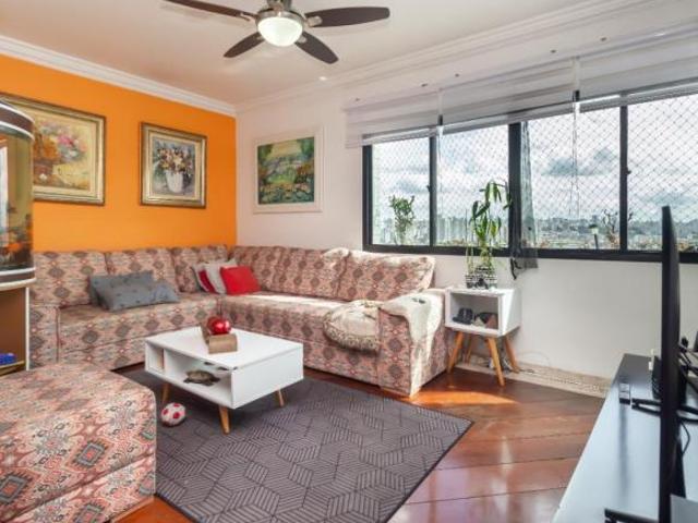 Elegante apartamento para venda em Mooca com 4 quartos, sendo 2 suítes, 129m²