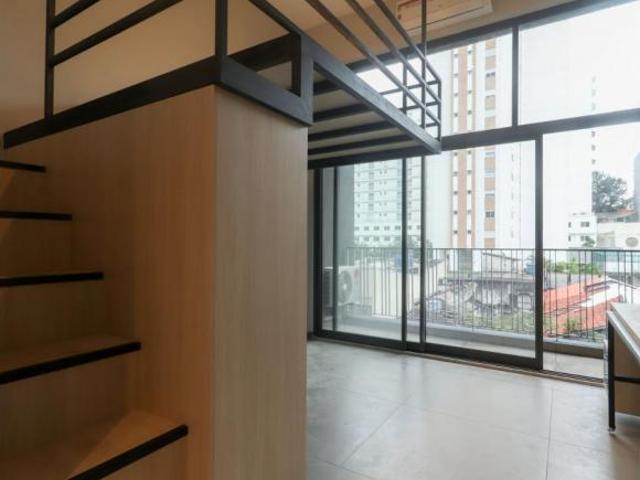 Atraente apartamento para venda em Pinheiros com 1 quarto, sendo 1 suíte, 26m²